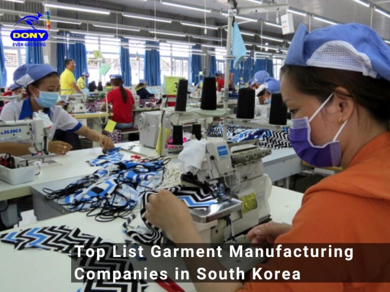 Top 5 Garment Manufacturing Companies in South Korea 2025
