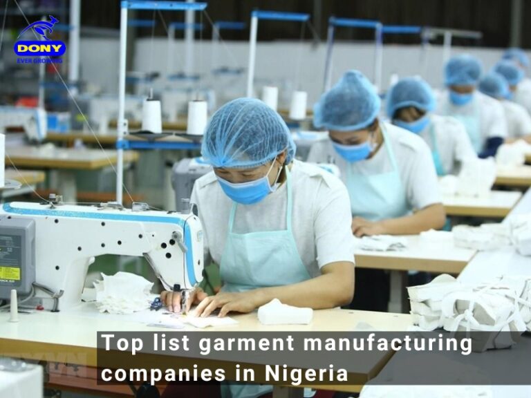 Top 6 Garment Manufacturing Companies in Nigeria 2025