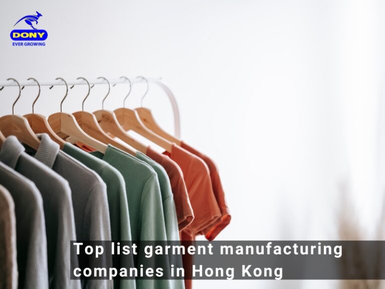 Top List garment manufacturing companies in Hong Kong 2025