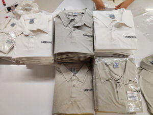 Manufacturing Uniform Shirts For The Subsidiary of Samsung Group 2025